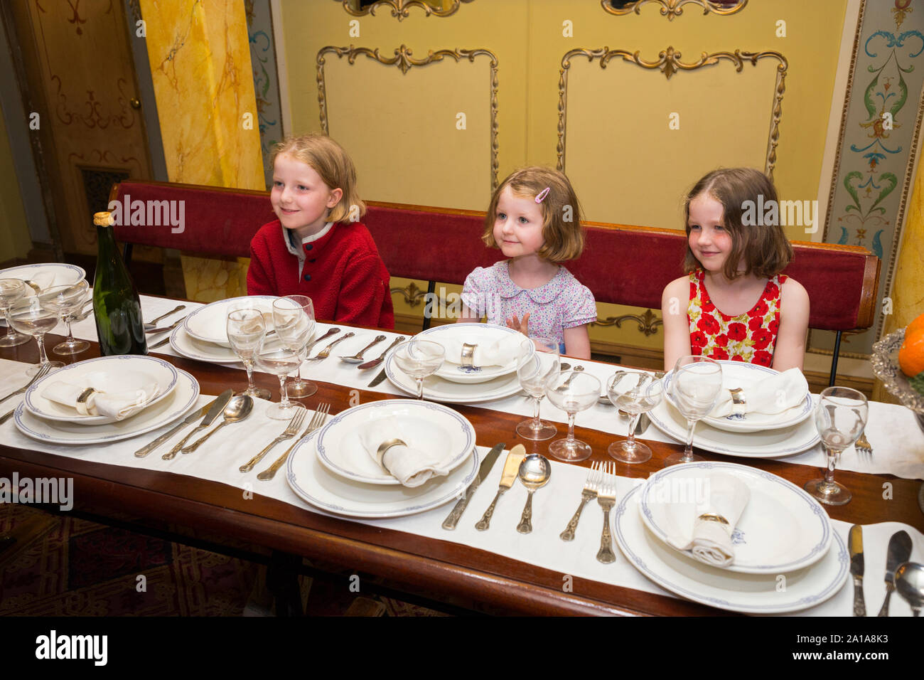 Child dining on ship hi-res stock photography and images - Alamy