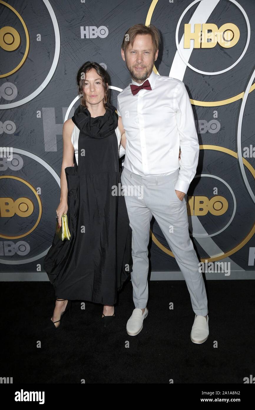 Sophia Del Pizzo, Jimmi Simpson at arrivals for HBO Emmy Awards After ...