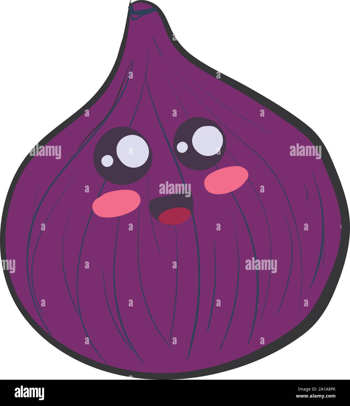 Fig decoration Stock Vector Images - Alamy