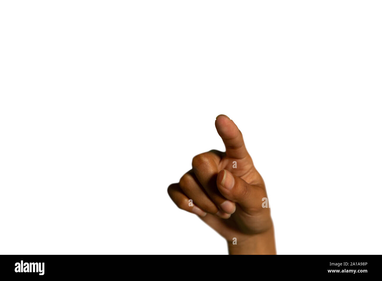 Hand pointing forward hi-res stock photography and images - Alamy