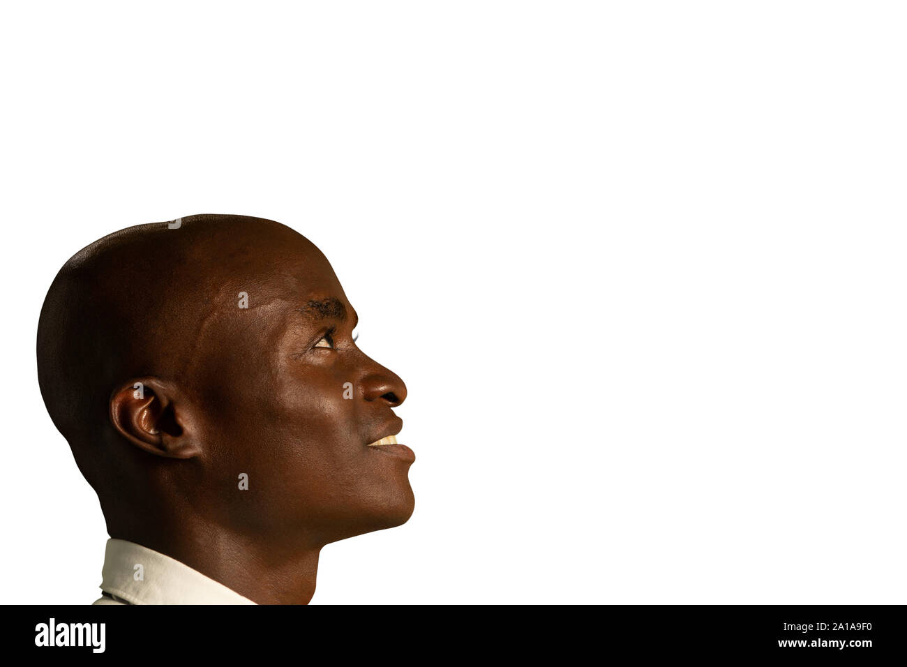 Profile close up face Cut Out Stock Images & Pictures - Alamy