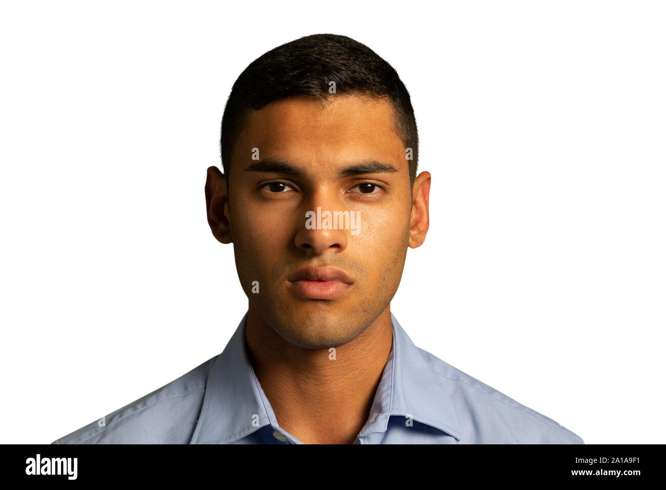Young handsome businessman serious face hi-res stock photography and ...