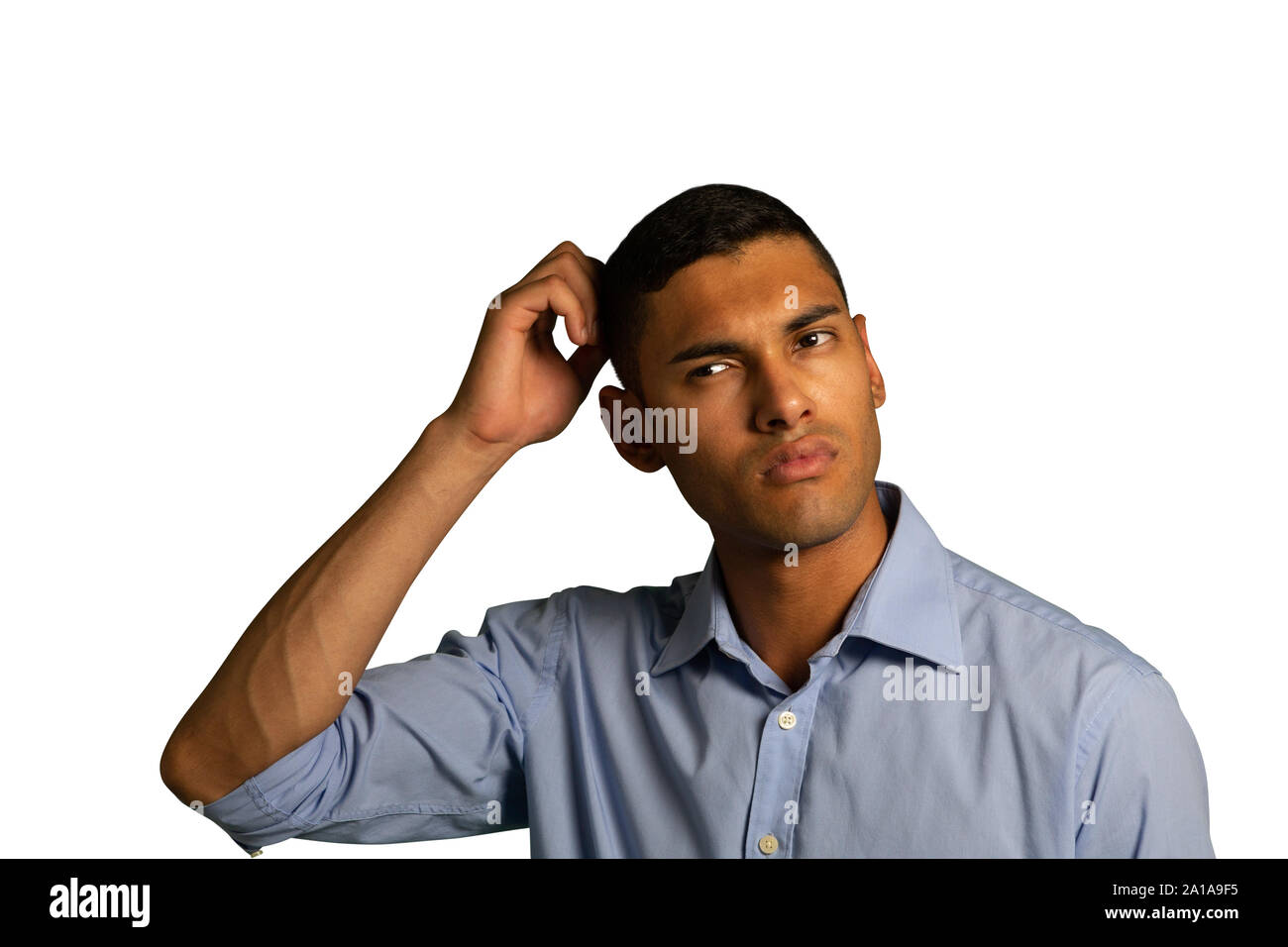 Scratching their head hi-res stock photography and images - Alamy