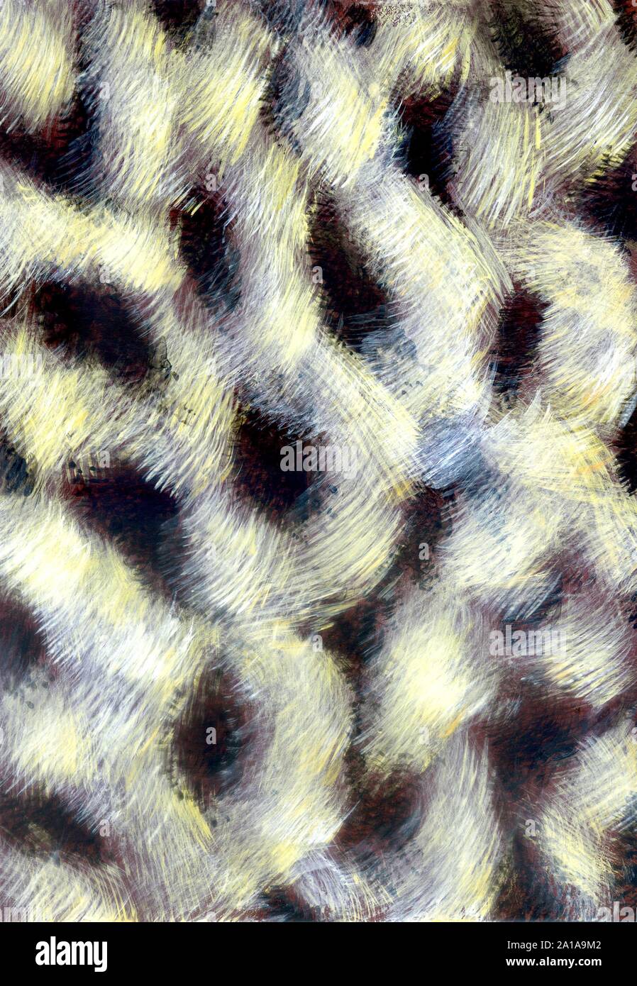 Colorful animal fur texture painted in watercolors Stock Photo - Alamy