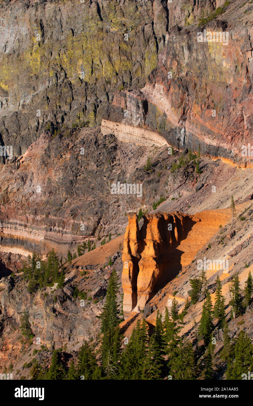 Pumice Castle, Crater Lake National Park, Volcano Legacy National ...