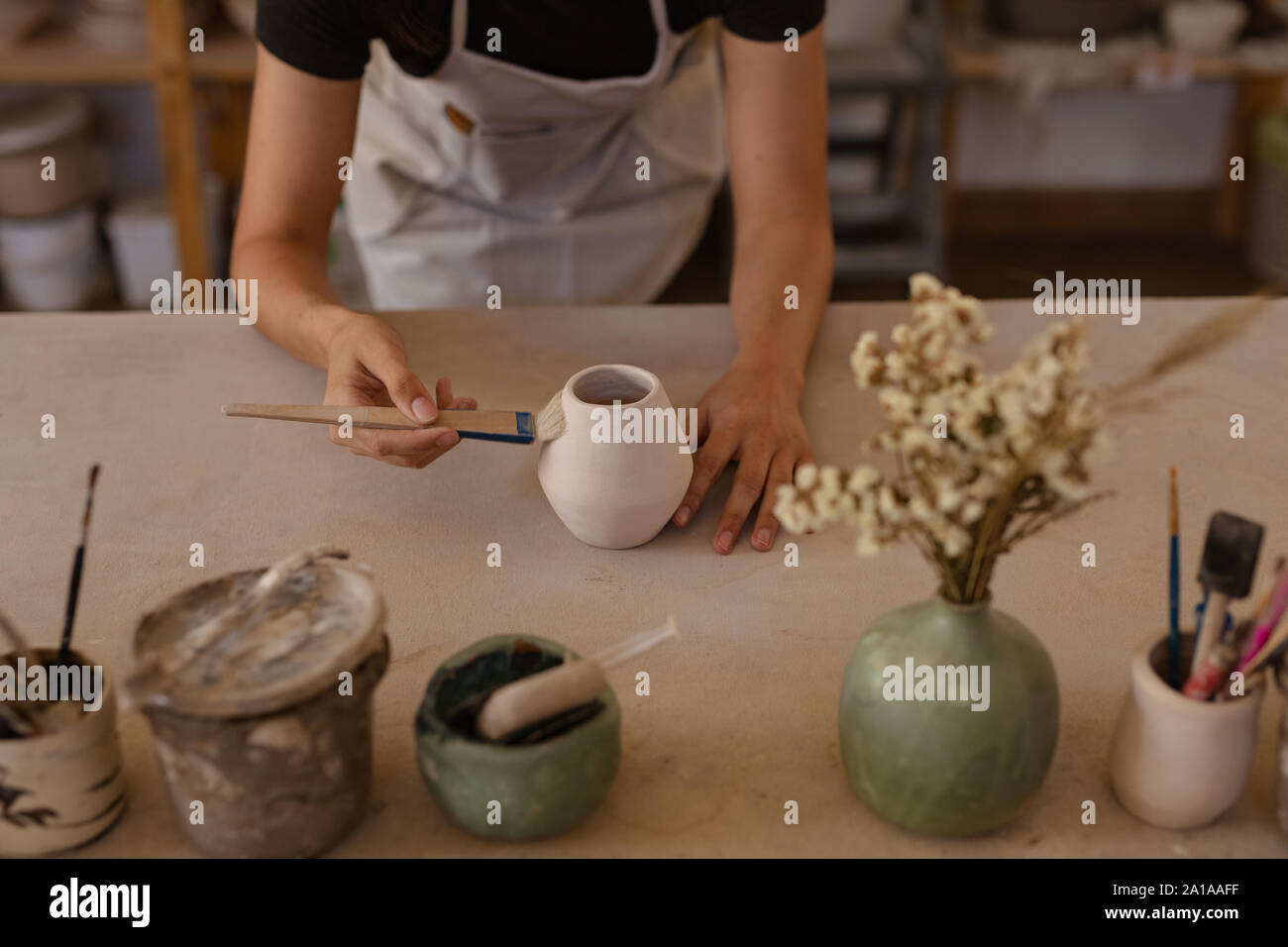 Glazing tool hi-res stock photography and images - Alamy