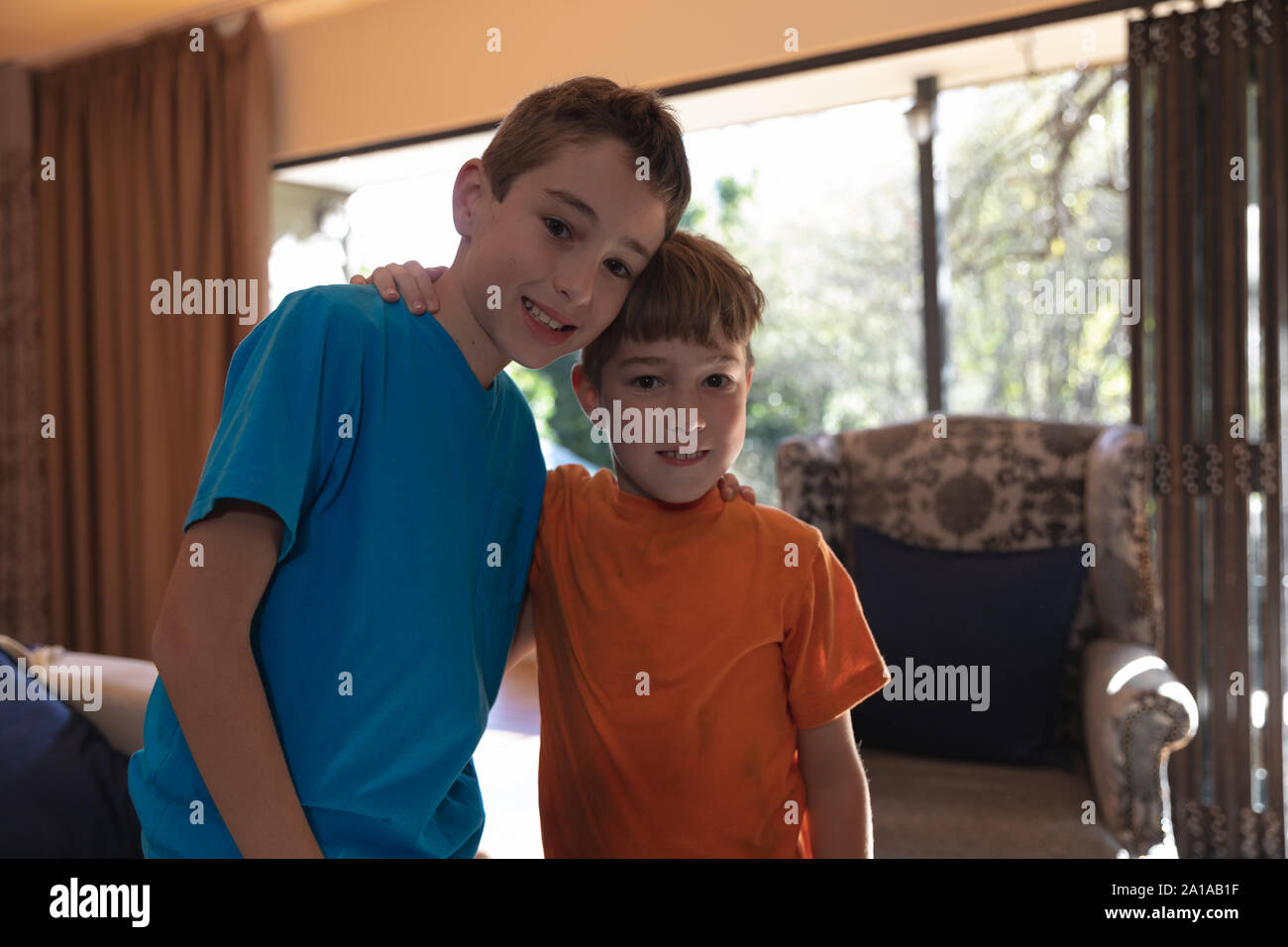 Together brothers hi-res stock photography and images - Alamy