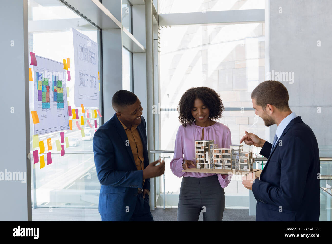 Team of architects architectural model hi-res stock photography and ...