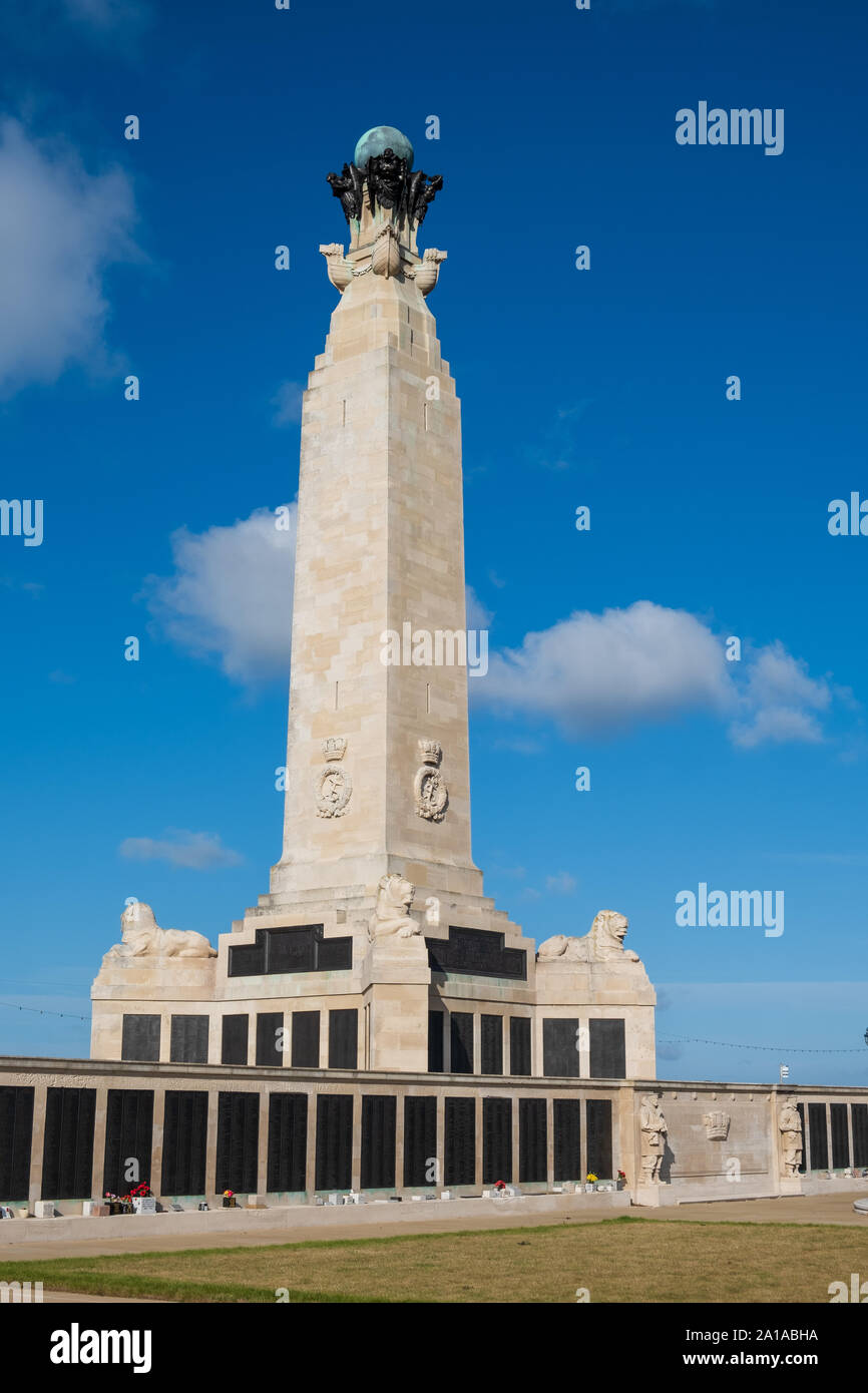 The Portsmouth Naval Memorial Stock Photo - Alamy
