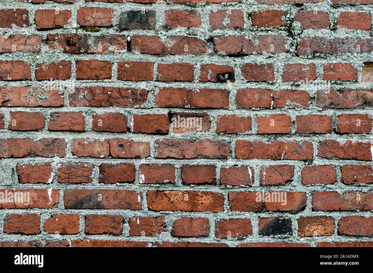 texture of an old orange brick wall Stock Photo - Alamy