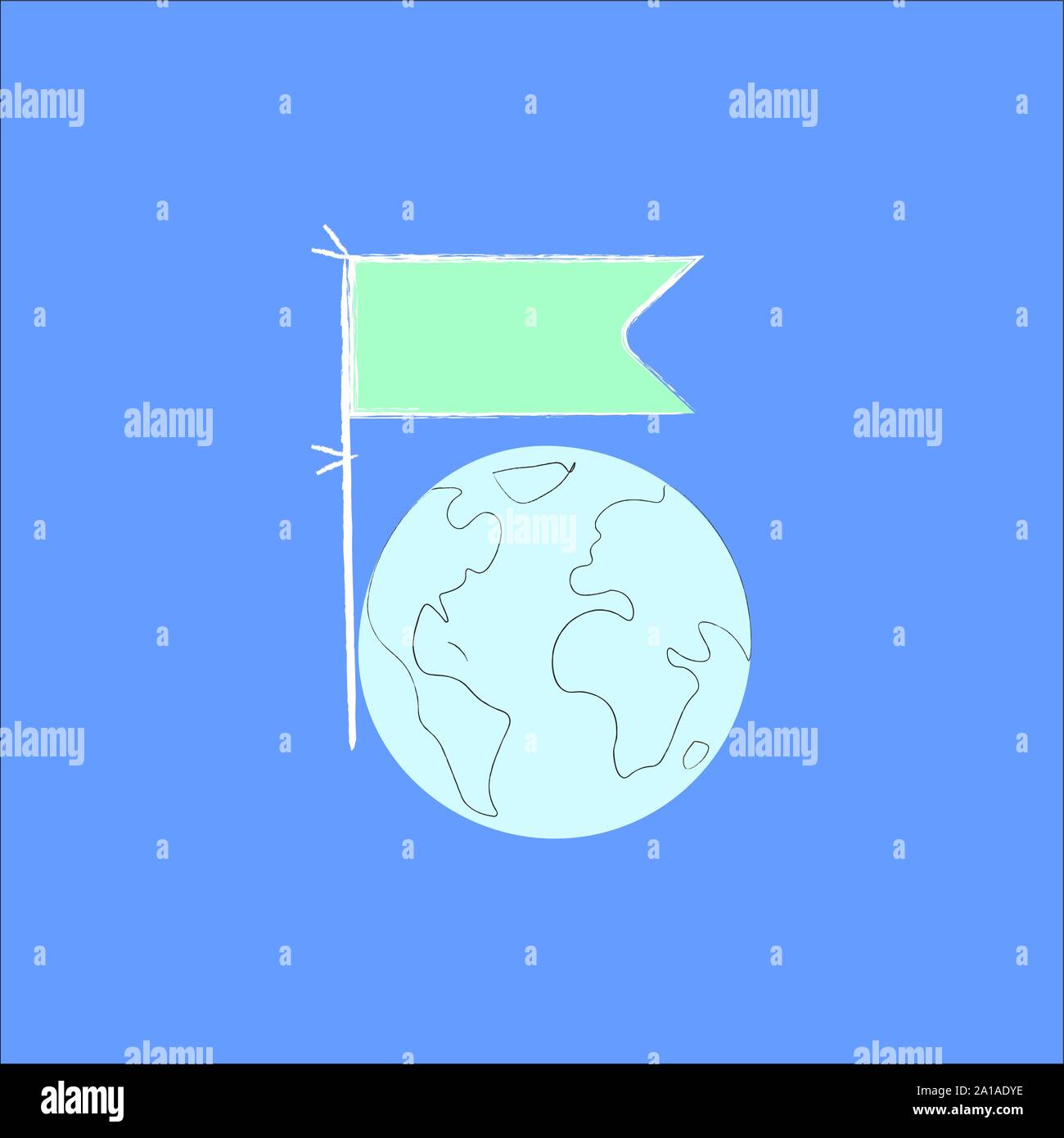 India flag on map Stock Vector Images - Alamy