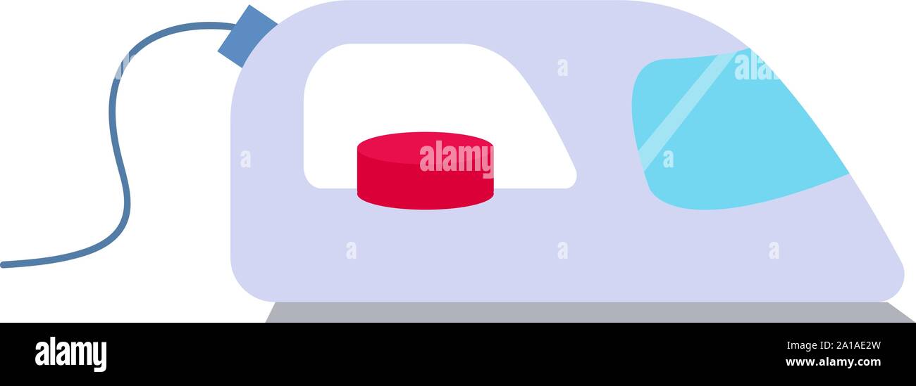 Iron, illustration, vector on white background Stock Vector Image & Art ...