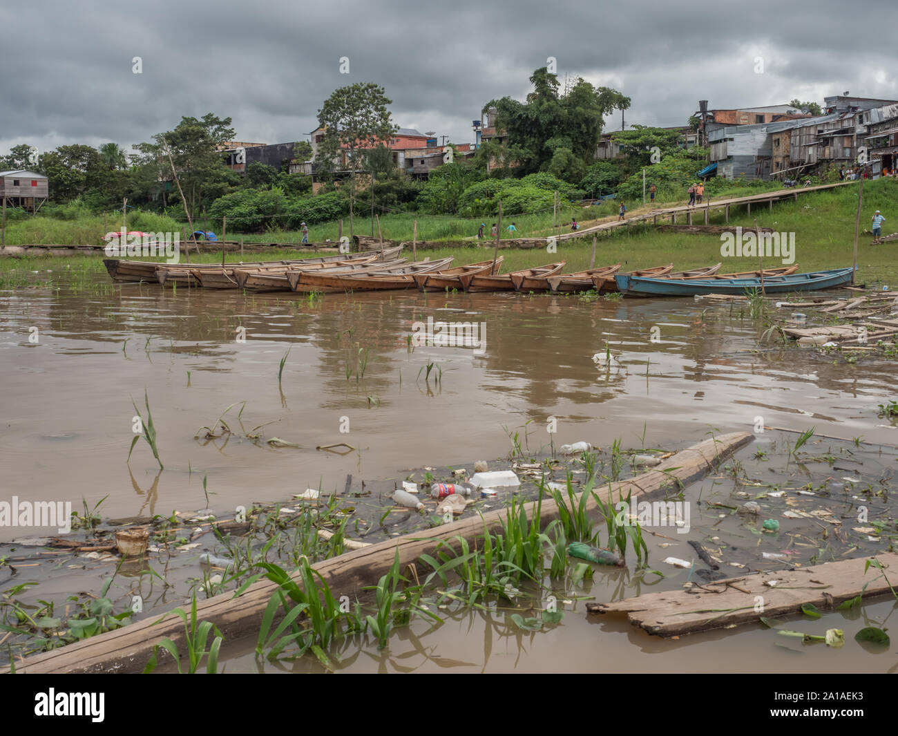 The amazon river pollution hi-res stock photography and images - Alamy