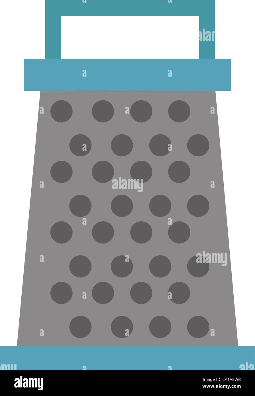 Grater, illustration, vector on white background Stock Vector Image ...