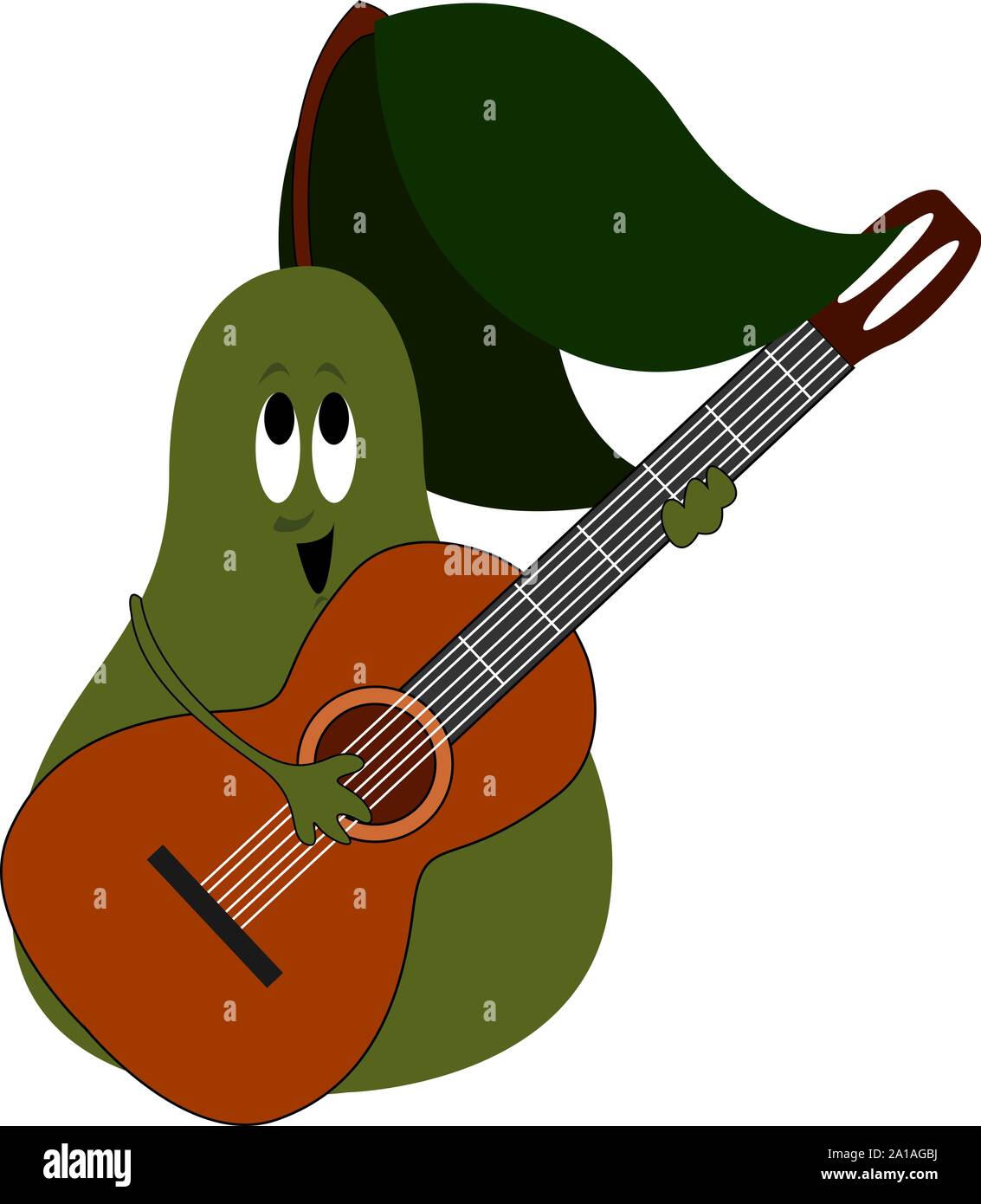 Banana pear dessert on Stock Vector Images - Alamy