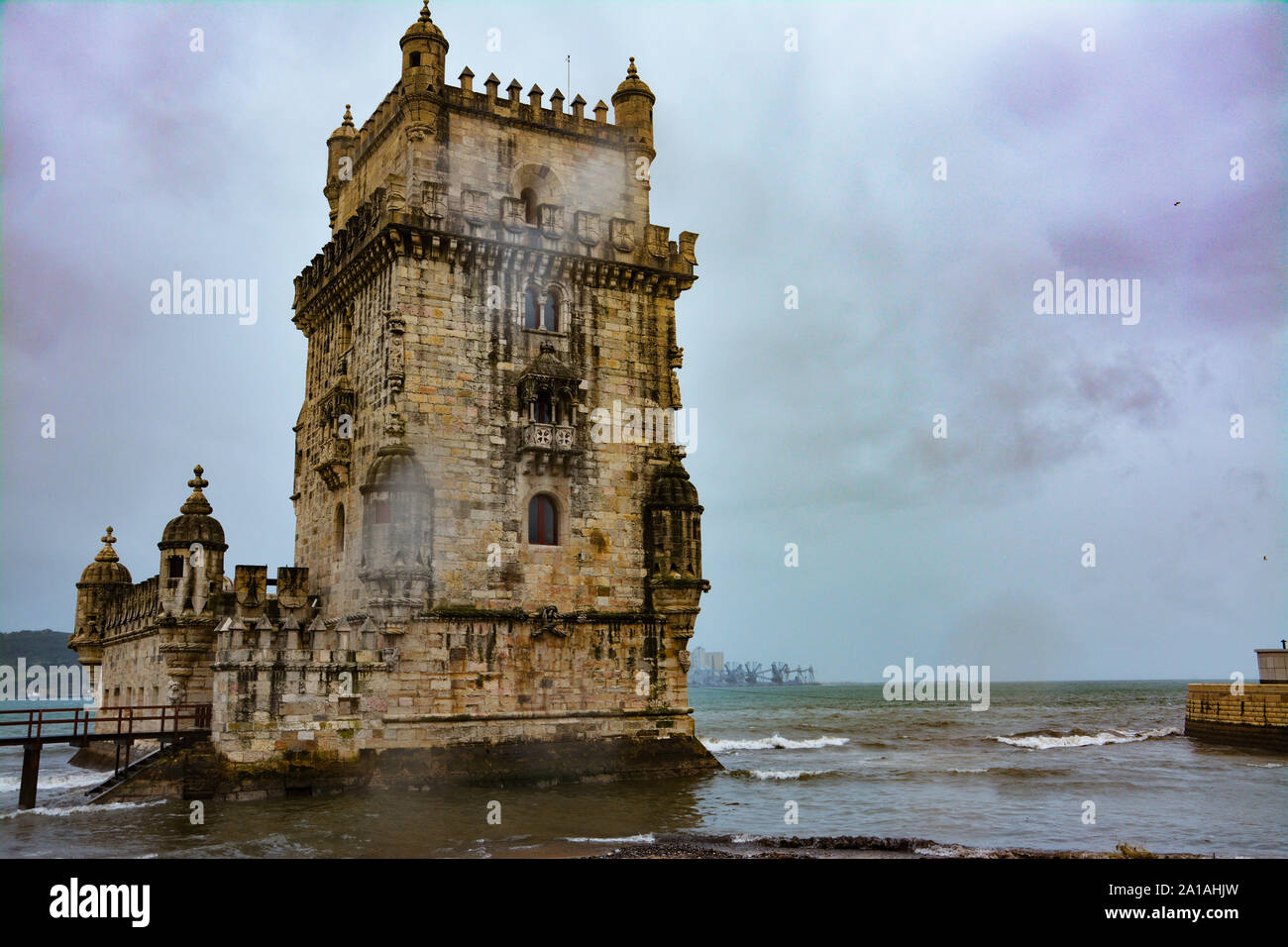 Belem tower tour hi-res stock photography and images - Alamy