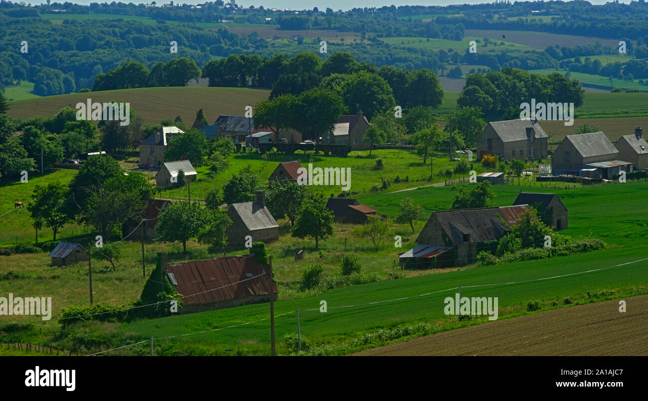 Normandy landscape hi-res stock photography and images - Alamy