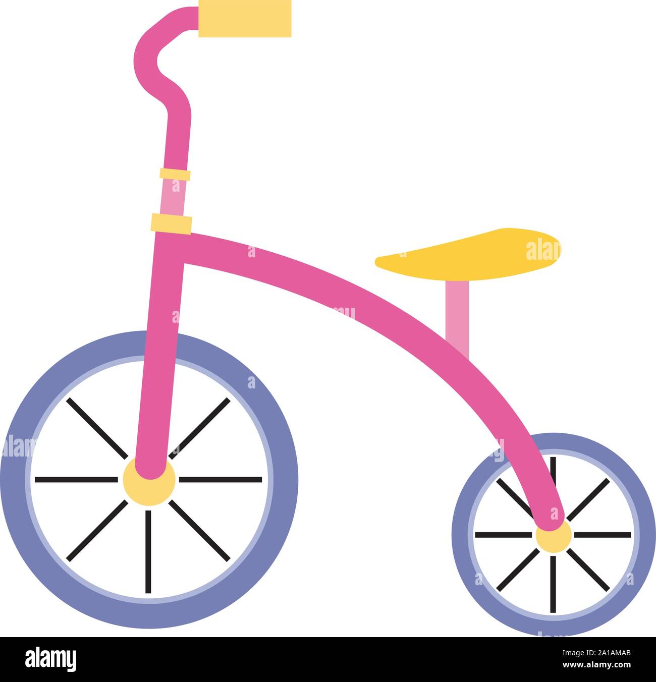 Tricycle vector vectors hi-res stock photography and images - Alamy