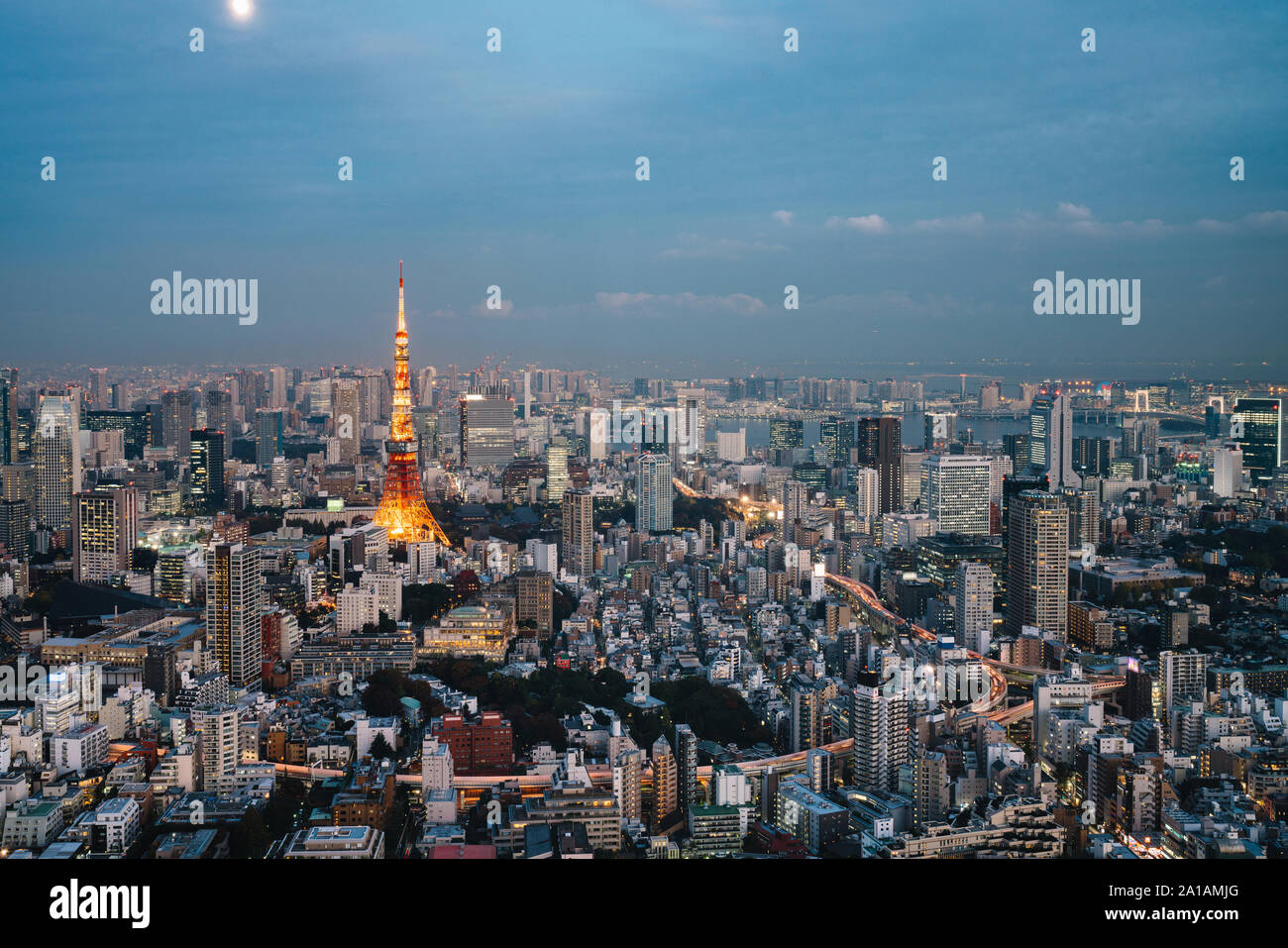 Tokyo Tower, Japan - communication and observation tower Stock Photo ...