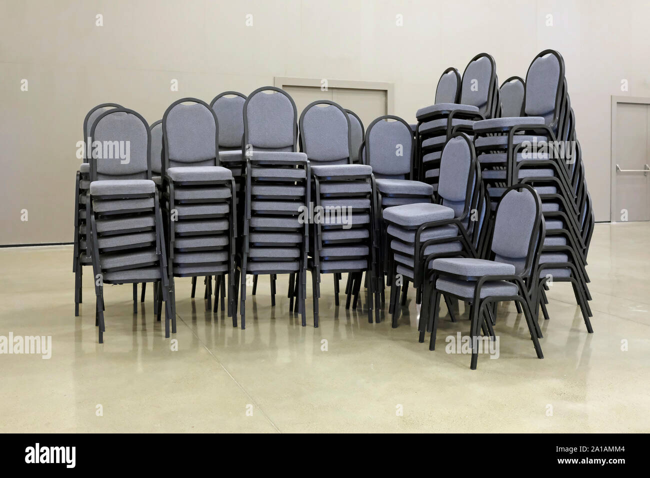 Stacked office chair hi-res stock photography and images - Alamy