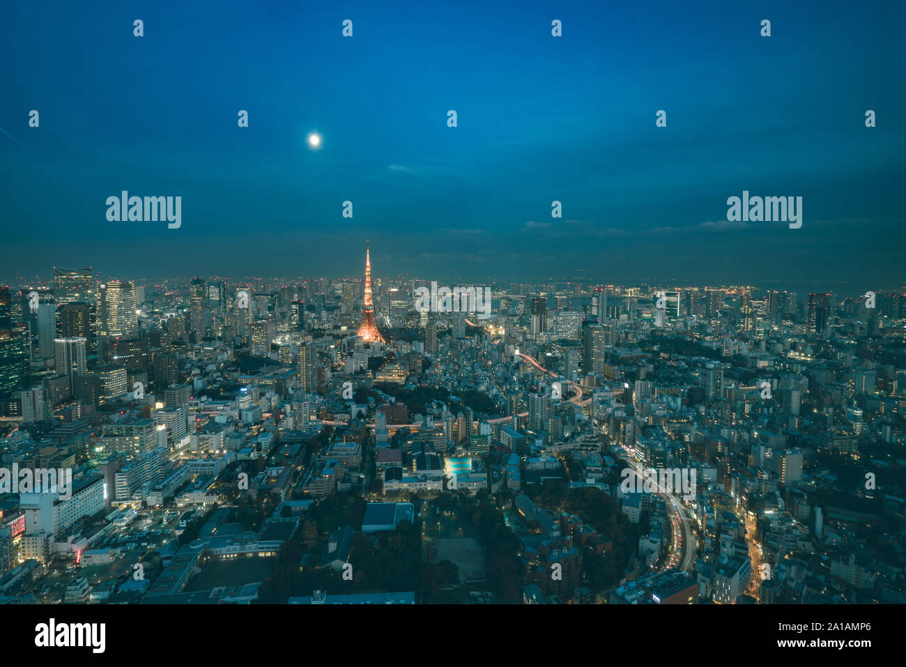 Tokyo Tower, Japan - communication and observation tower Stock Photo ...