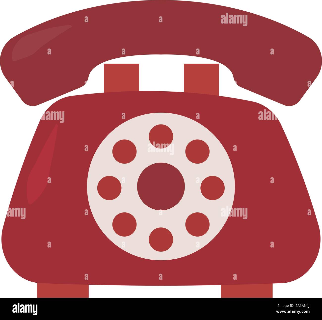 Computer old phone Stock Vector Images - Alamy