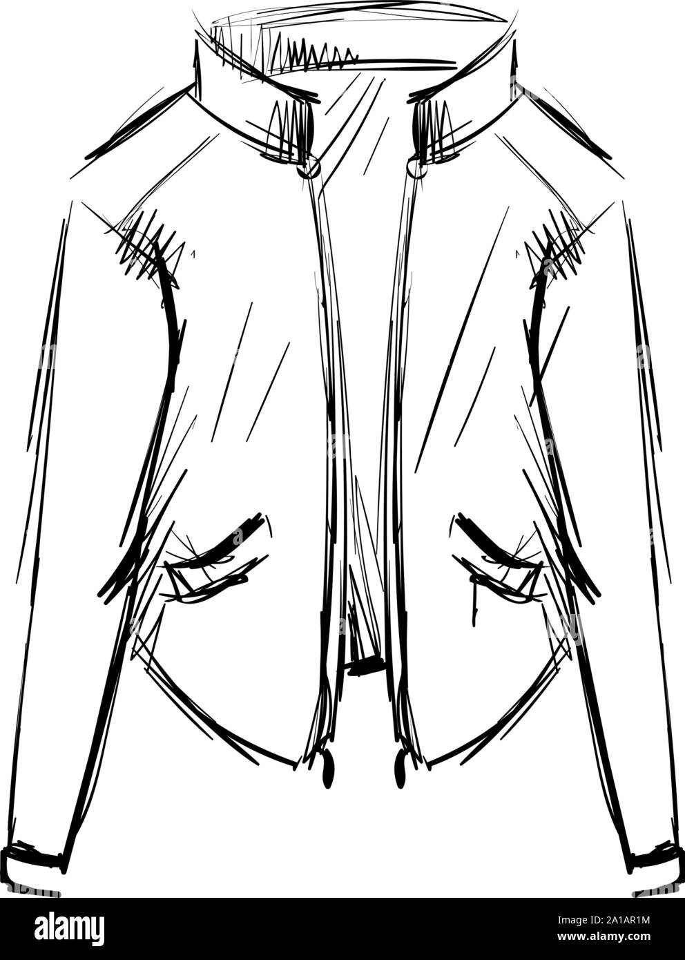 Jacket drawing hi-res stock photography and images - Alamy