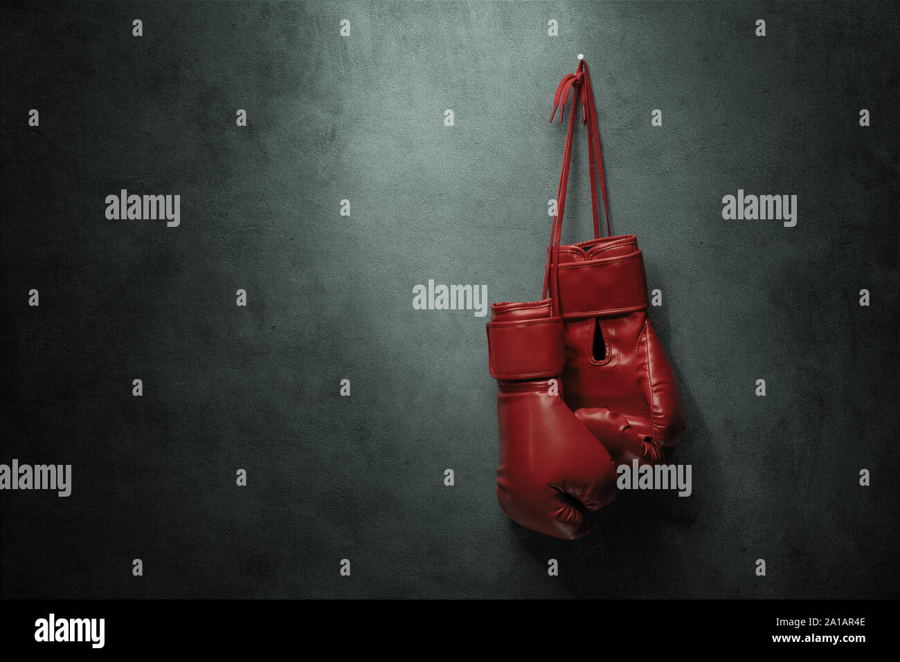 Boxing gloves hanging hi-res stock photography and images - Alamy