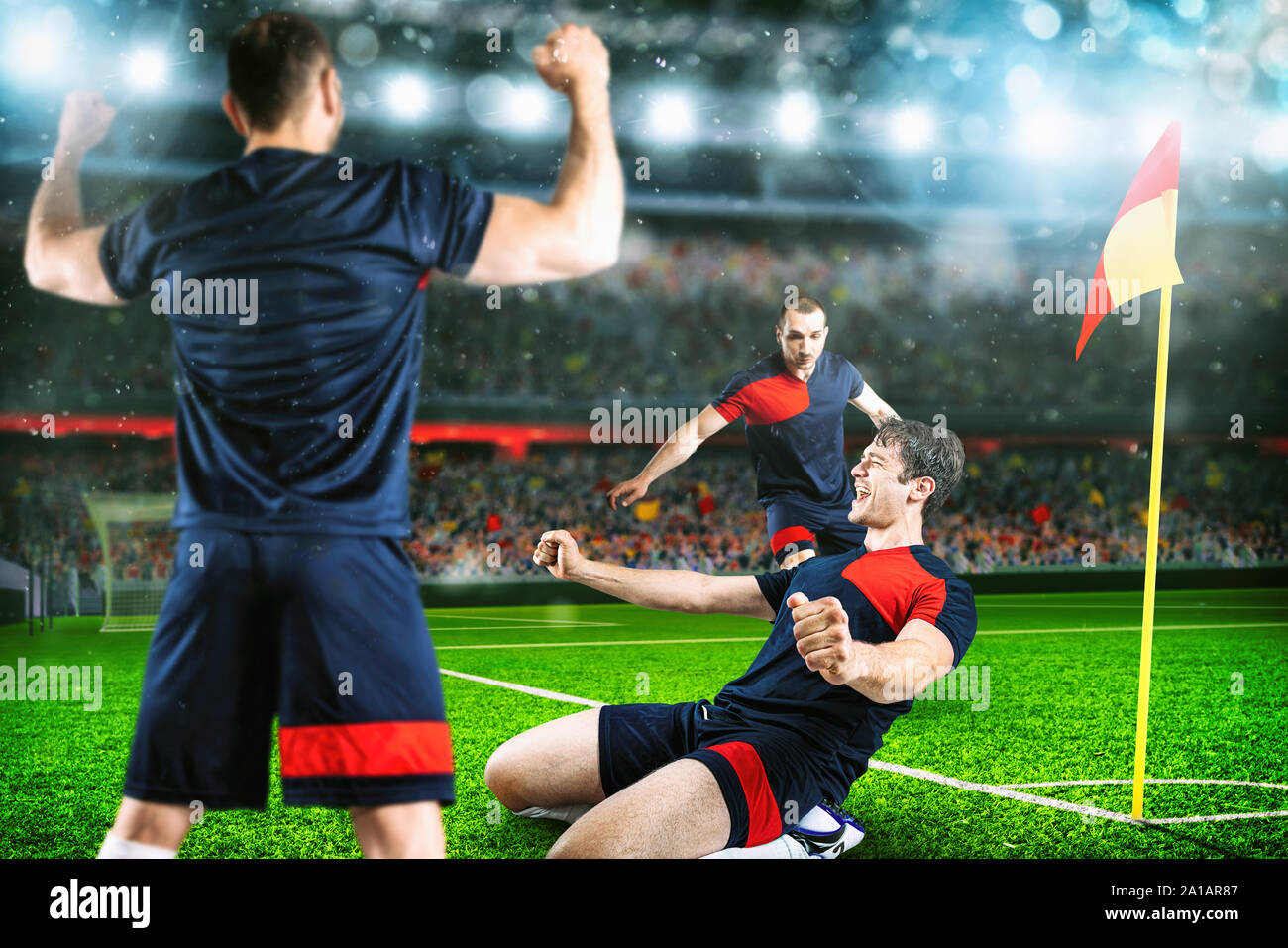 Victory team hi-res stock photography and images - Alamy