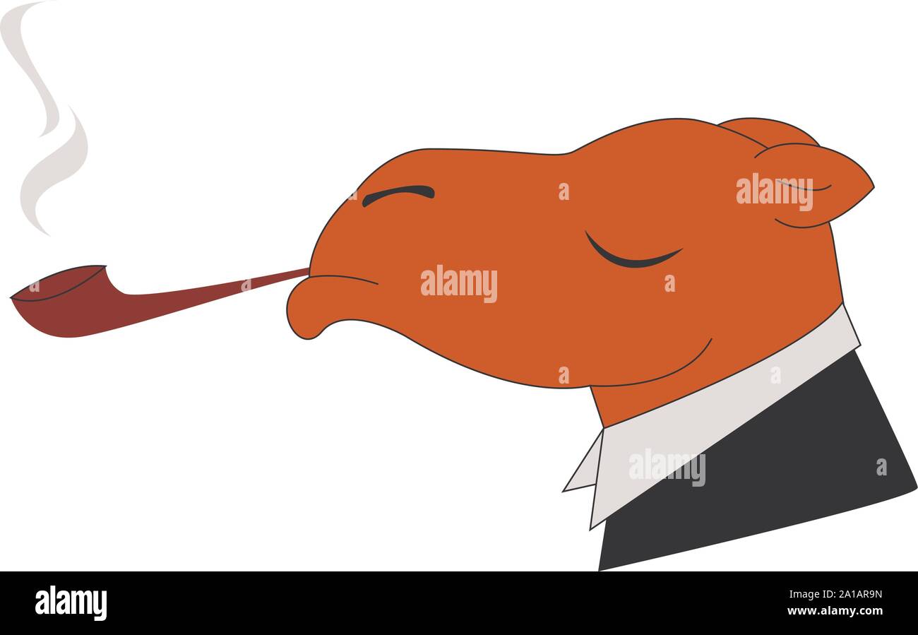 Animal smoking Cut Out Stock Images & Pictures - Alamy