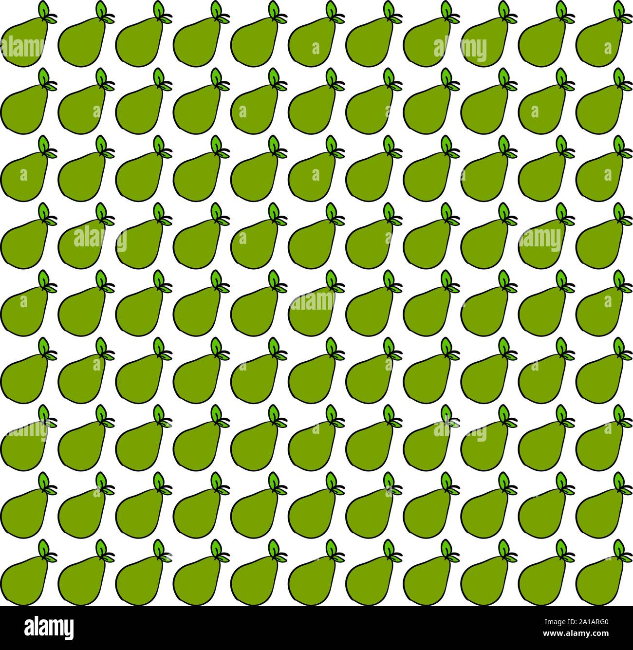 Guava wallpaper, illustration, vector on white background Stock Vector ...
