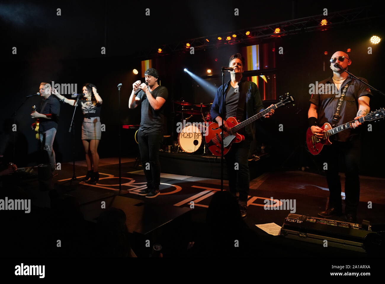 The Rock band Road Trip Amy Jo Doty, Daniel Jason Doty, and Christopher ...