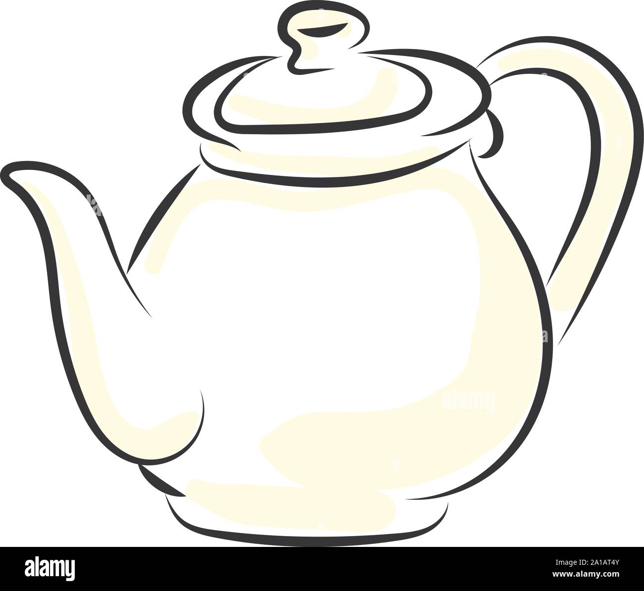 Tea Kettle Drawing