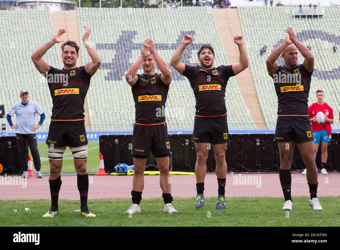 Munich, Germany. 22nd Sep, 2019. Oktoberfest Sevens Rugby Tournament in ...