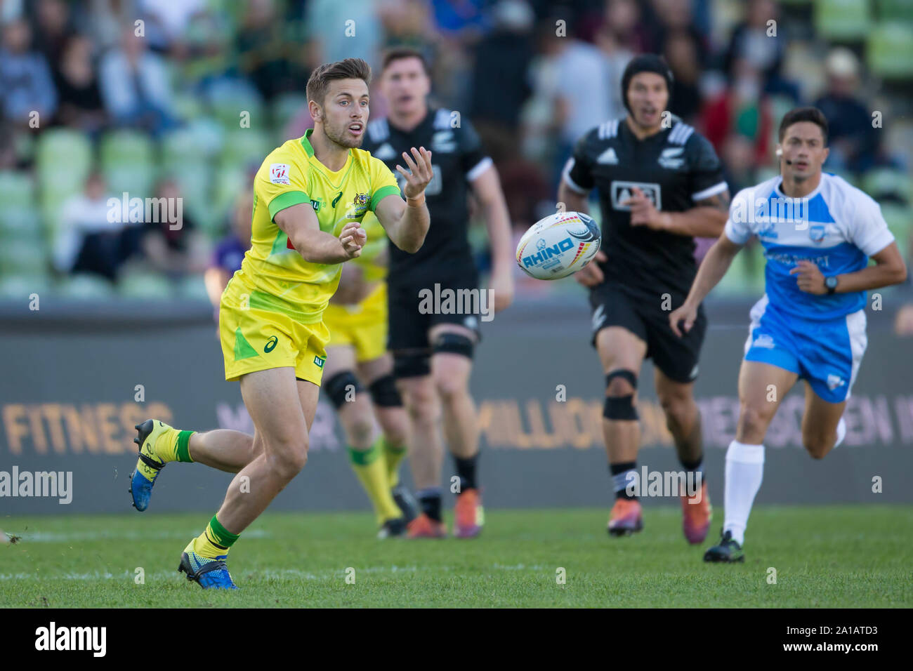 Munich, Germany. 21st Sep, 2019. Oktoberfest Sevens Rugby Tournament in ...