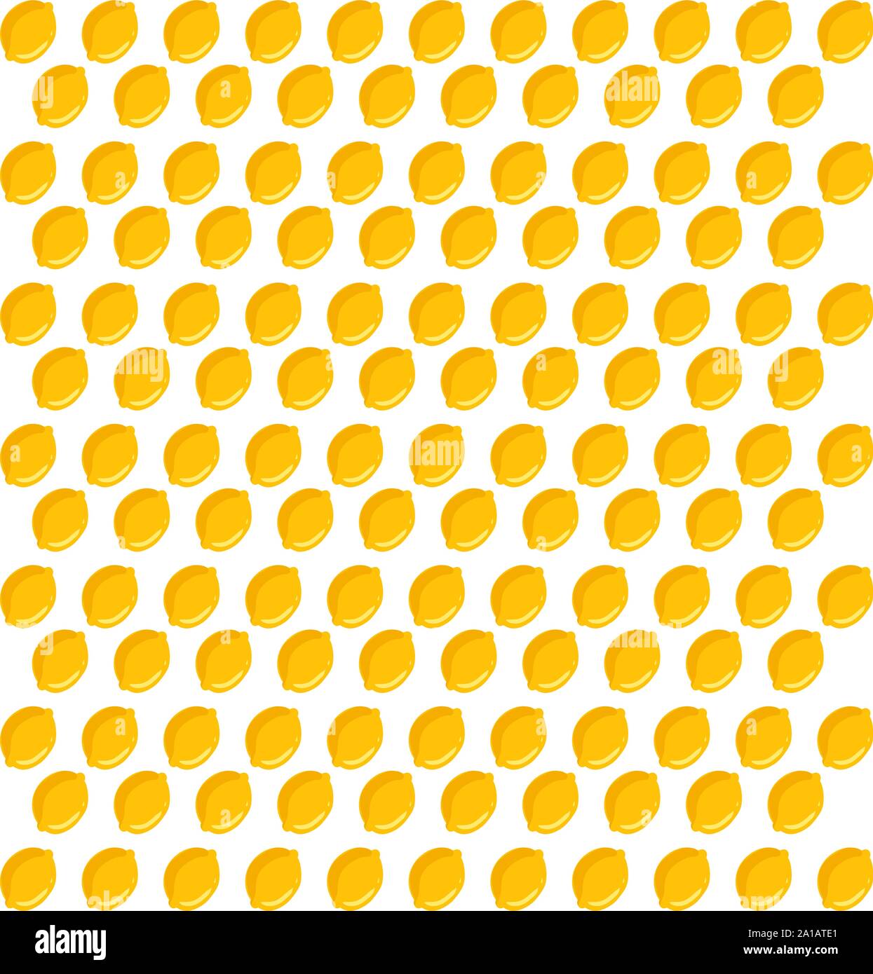 Lemon wallpaper, illustration, vector on white background Stock Vector ...