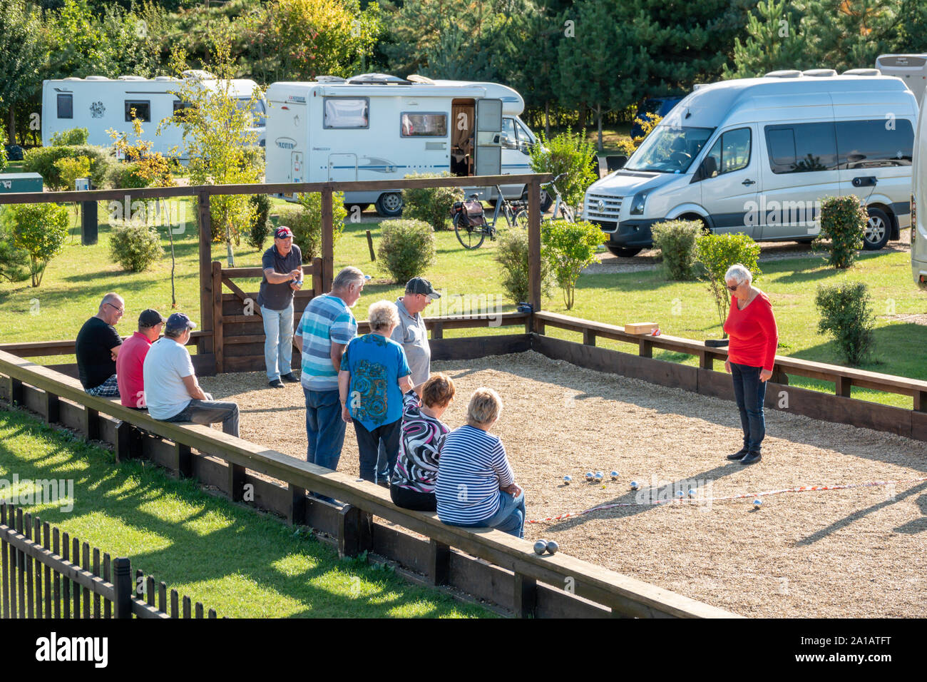 Henlow, Bedfordshire, UK, 25th September 2019. Dutch visitors on a ...