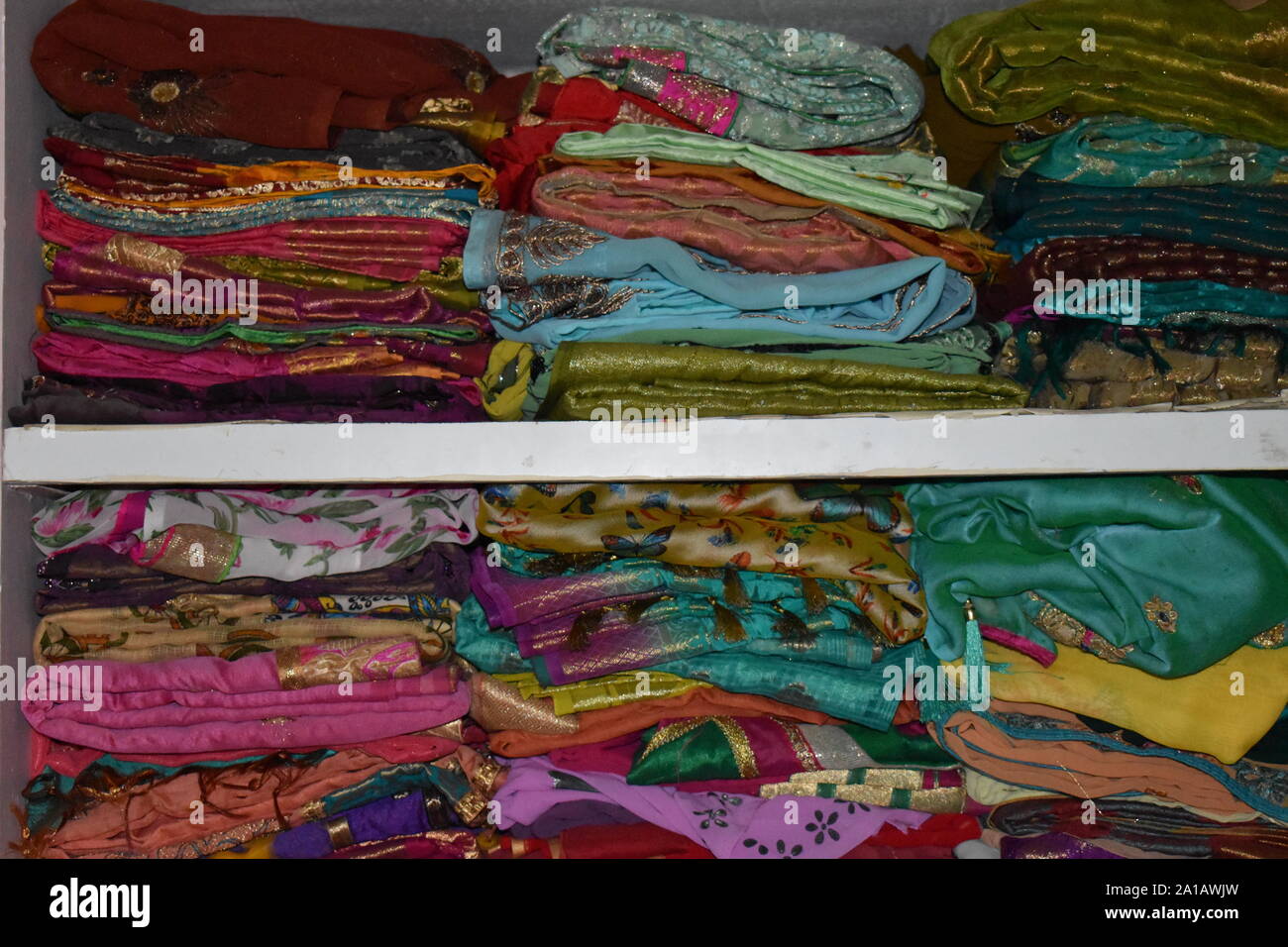 Saree display hi-res stock photography and images - Alamy