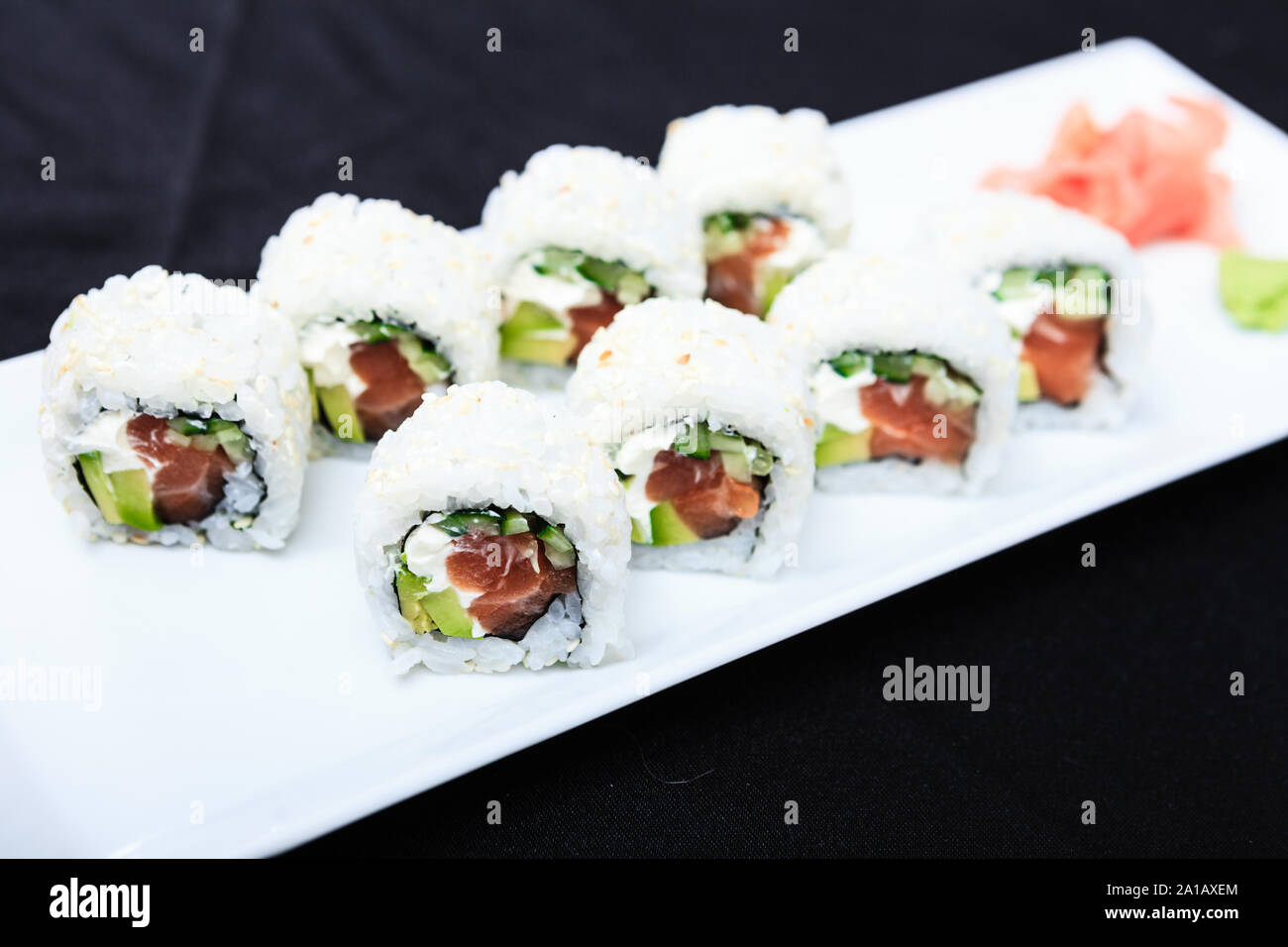 Philadelphia roll set Stock Photo - Alamy