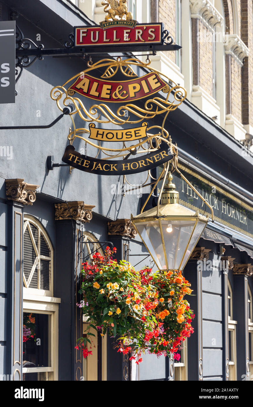 The jack horner pub sign hi-res stock photography and images - Alamy