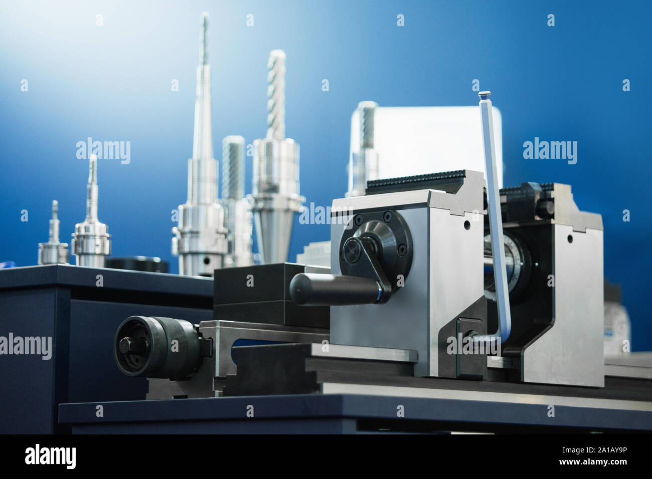 Drills and equipment for machines Stock Photo - Alamy