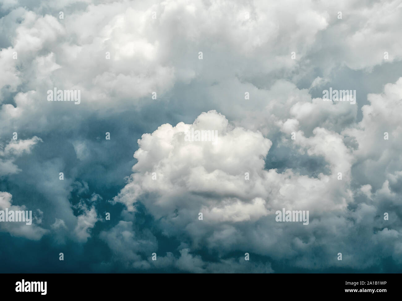background pattern of stormy sky with clouds Stock Photo - Alamy
