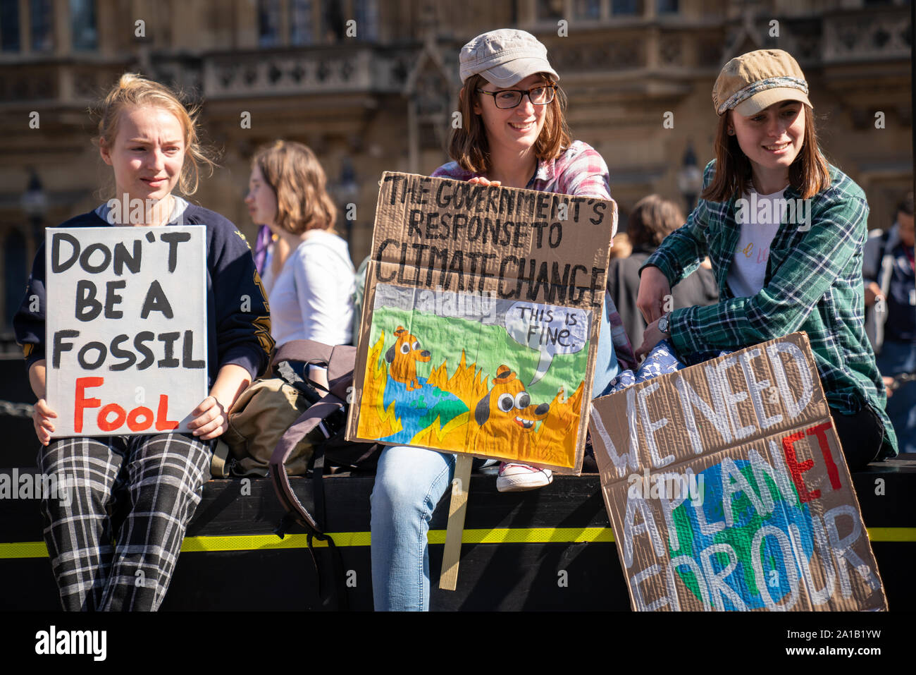 Global Climate Strike London Stock Photo - Alamy