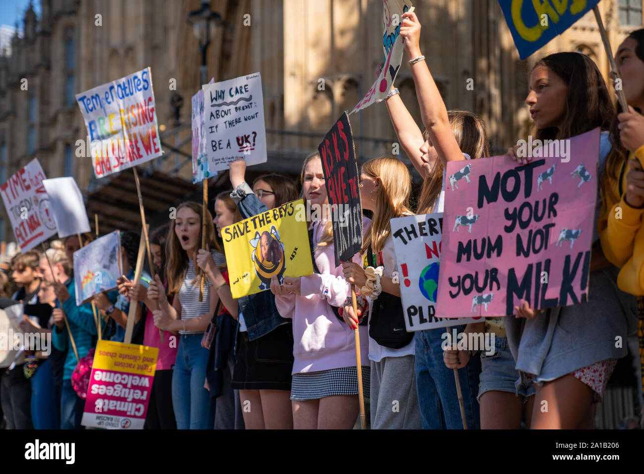 Global Climate Strike London Stock Photo - Alamy