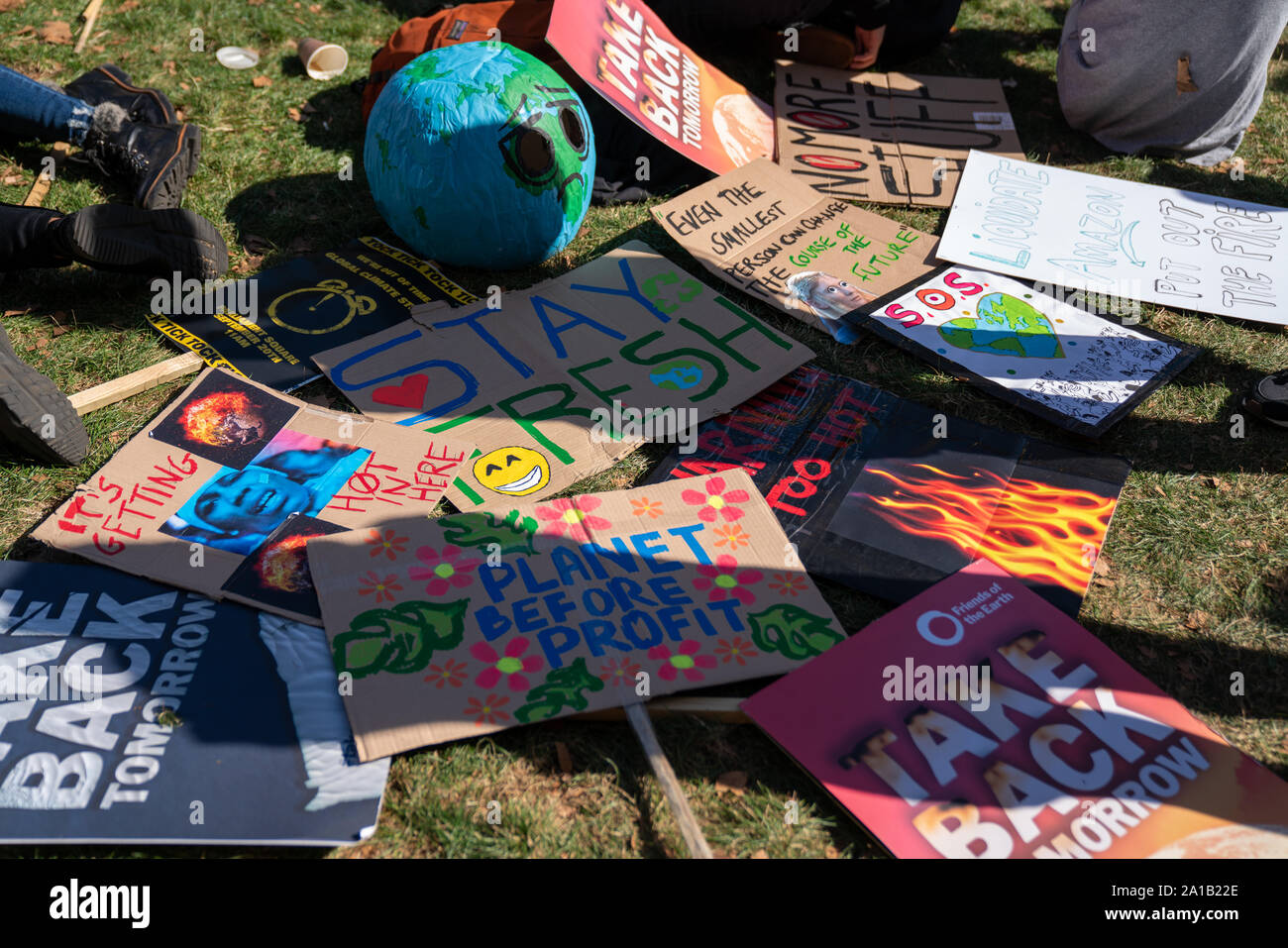 Global Climate Strike London Stock Photo - Alamy