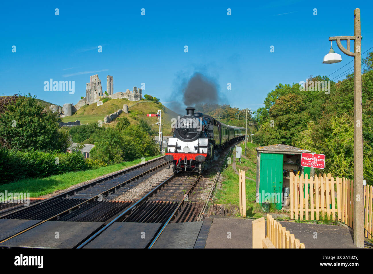 Steam trains uk in the hills hi-res stock photography and images - Alamy