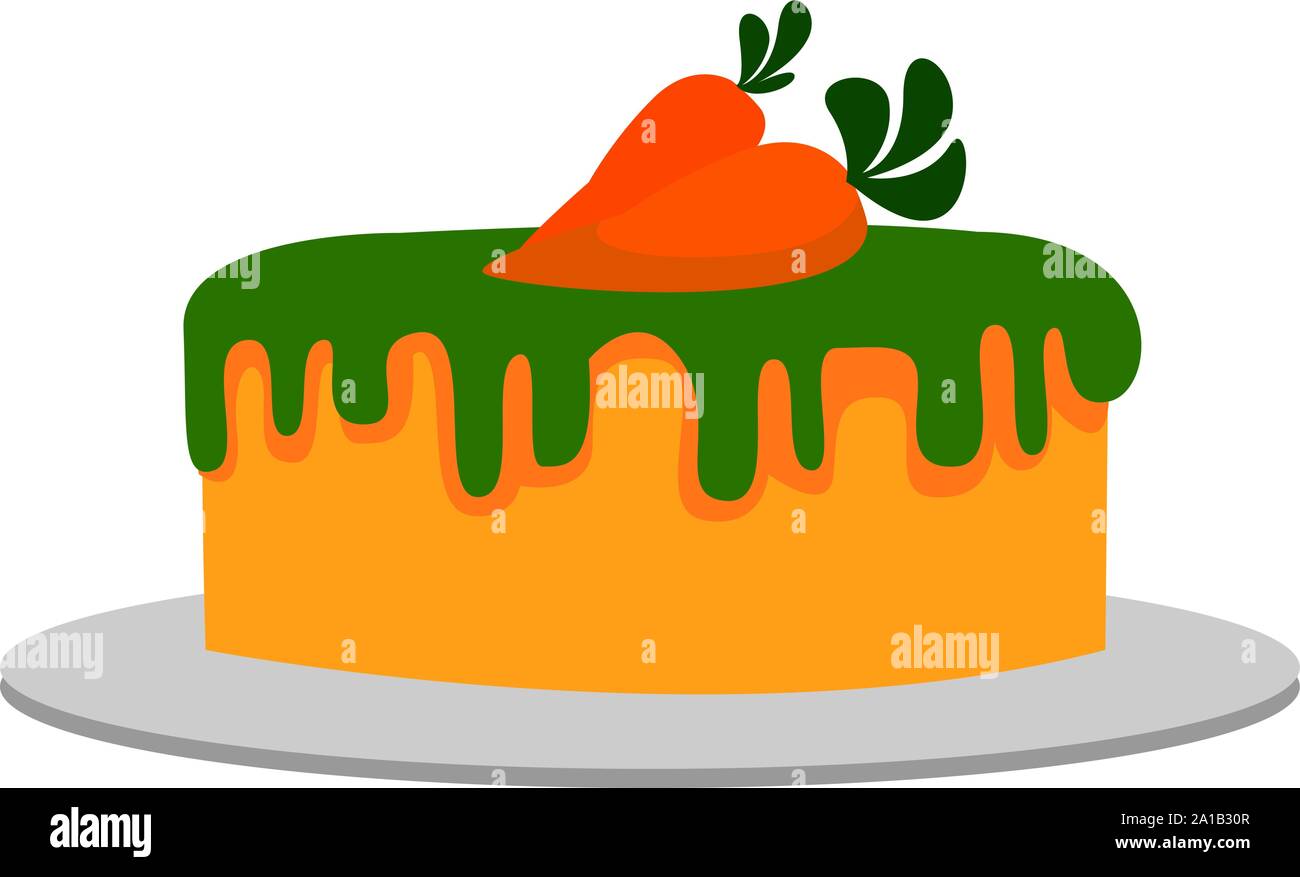 Carrot cake vector vectors hi-res stock photography and images - Alamy