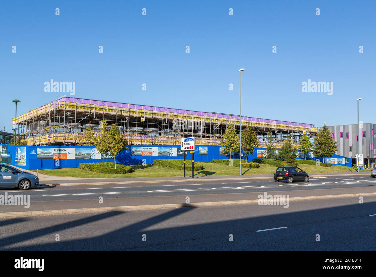 Construction is under way of 3 Devon Way a new two storey office ...