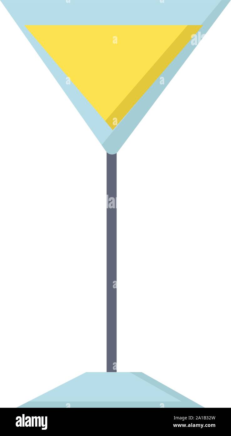 Martini, illustration, vector on white background Stock Vector Image ...