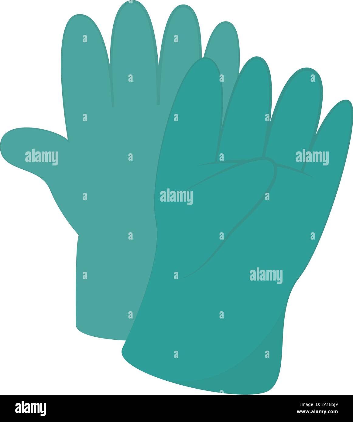 Snowflake on red glove Stock Vector Images - Alamy